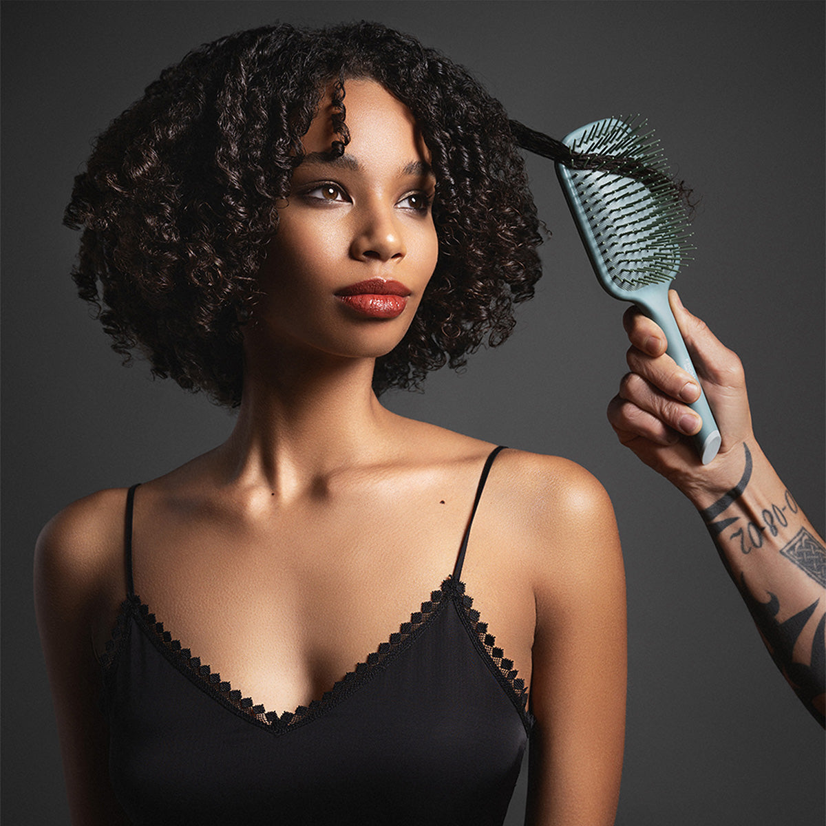 Curl Studio Style Smoother Professional Paddle Brush | FrommPro – FROMM