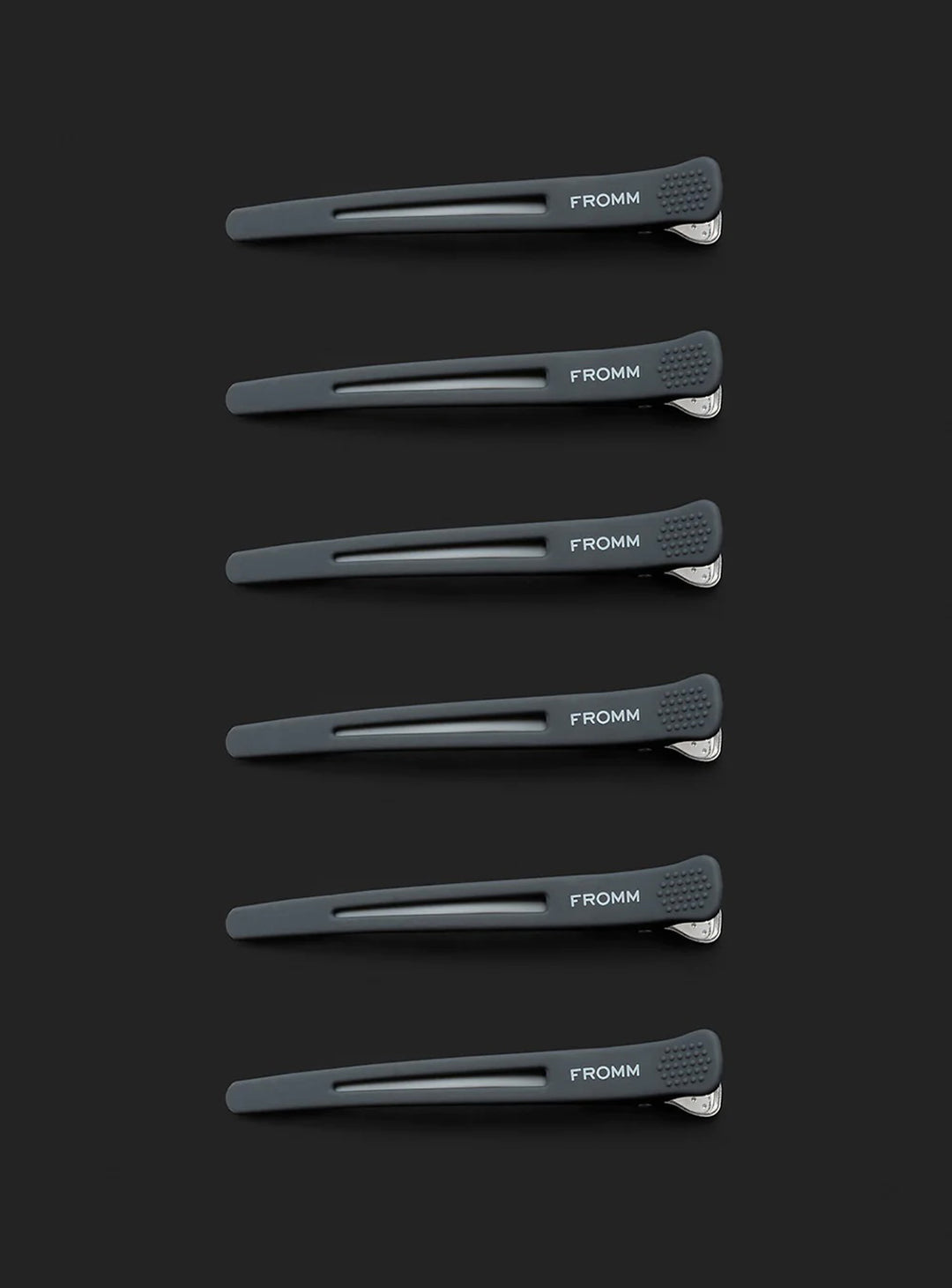 Rubberized Extra Grip Hair Clips for Secure Styling | Fromm Pro – FROMM